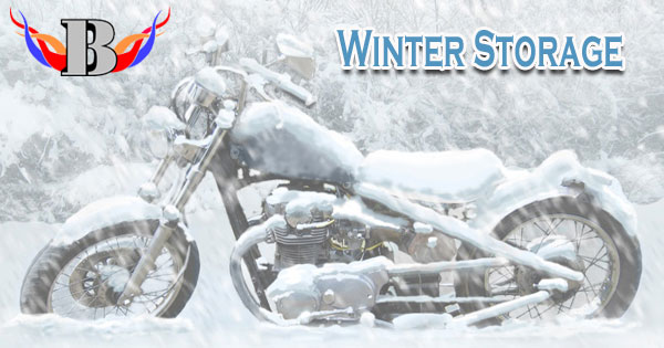 Winter Indoor Motorcycle Storage