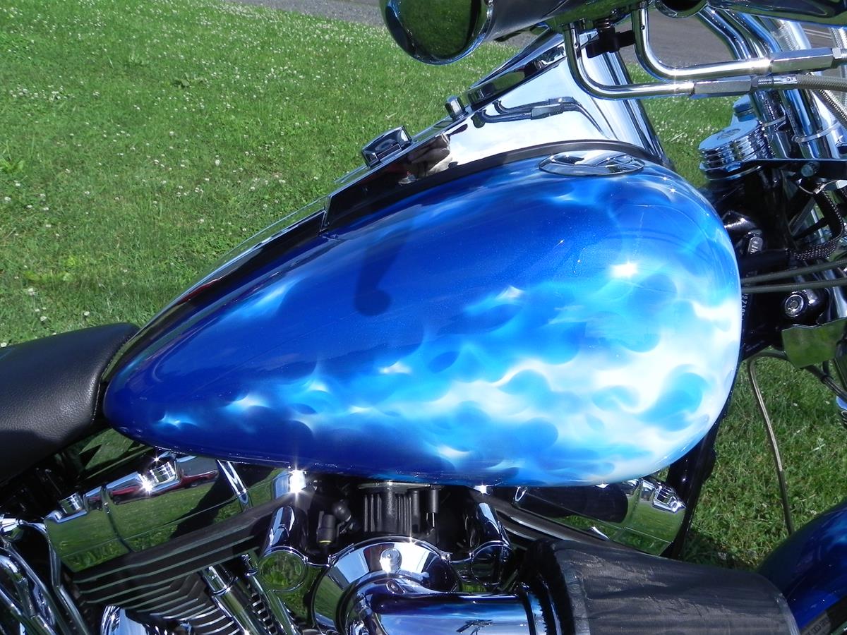 Real Flames Sky Blue Photo Gallery